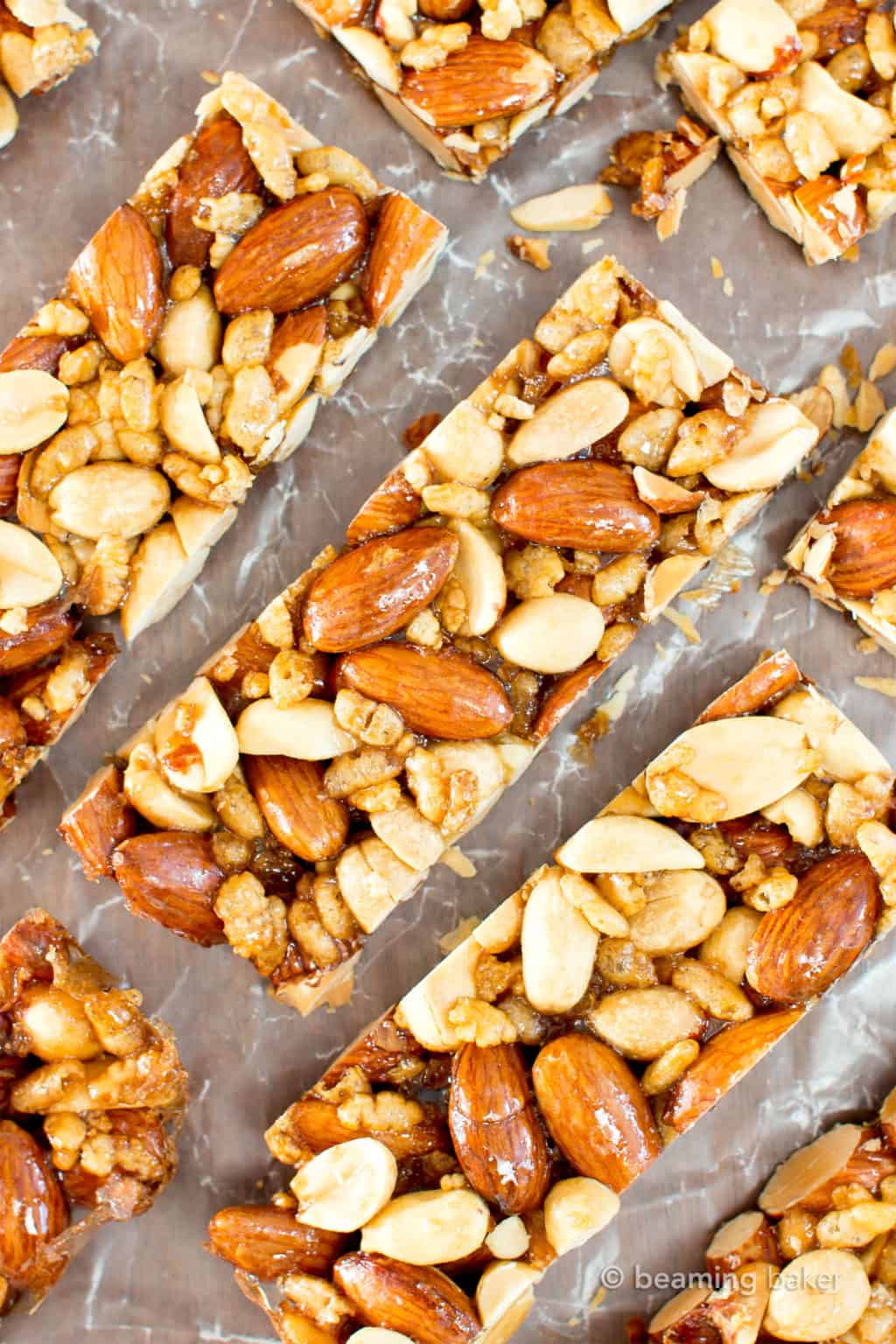 5 Ingredient Nut Bars Recipe – Homemade KIND Bars! - Beaming Baker