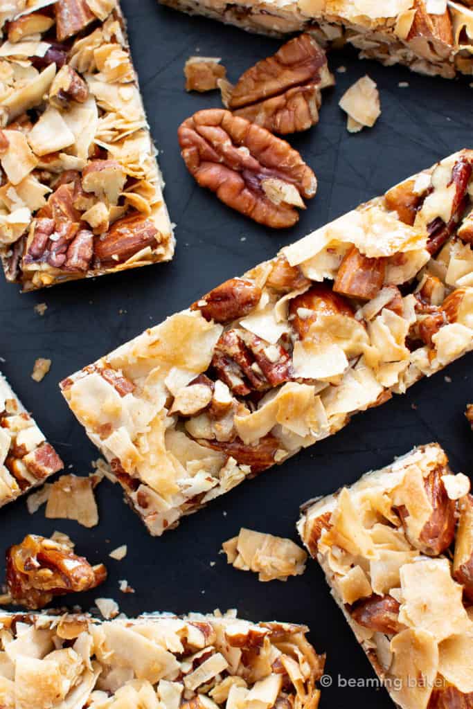 3 Ingredient Paleo KIND Bar Recipe (Vegan, GF) – Easy DIY Homemade KIND ...