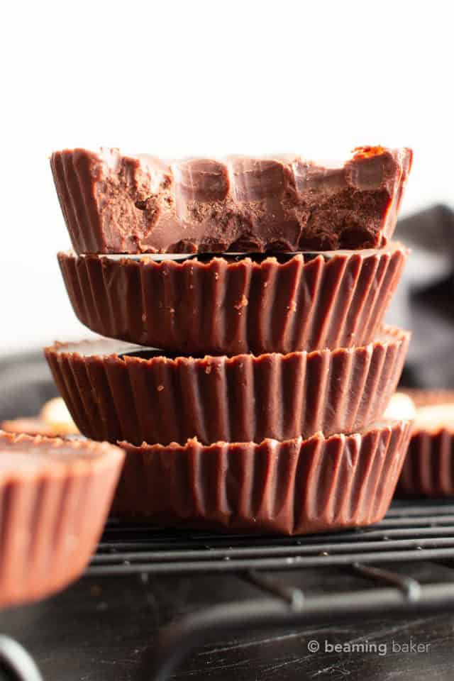 Chocolate Peanut Butter Fat Bombs – Keto, 3 Ingredient! - Beaming Baker