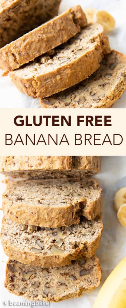 Easy Gluten Free Banana Bread Recipe Vegan Dairy Free Beaming Baker