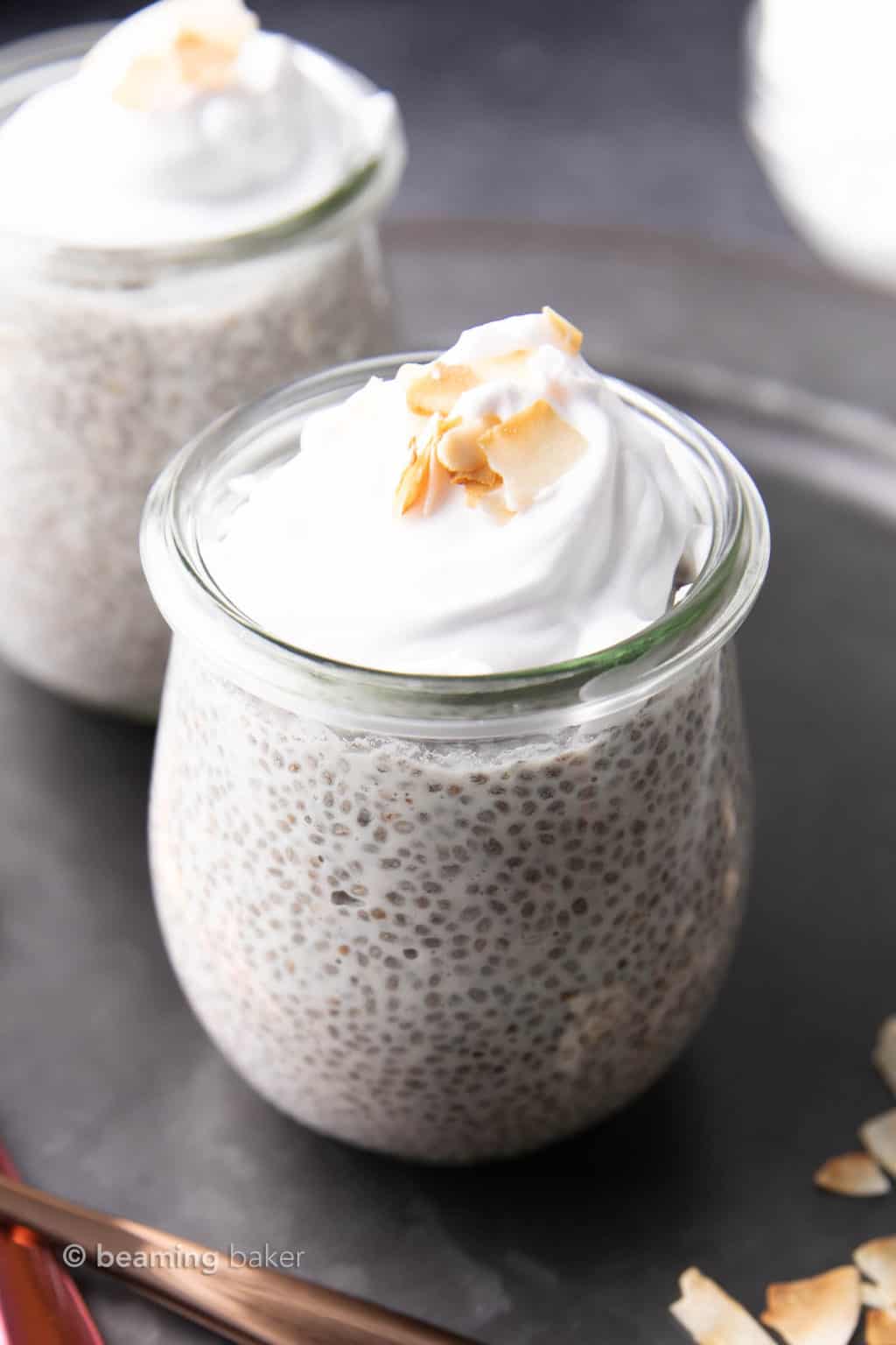Coconut Chia Pudding - Beaming Baker