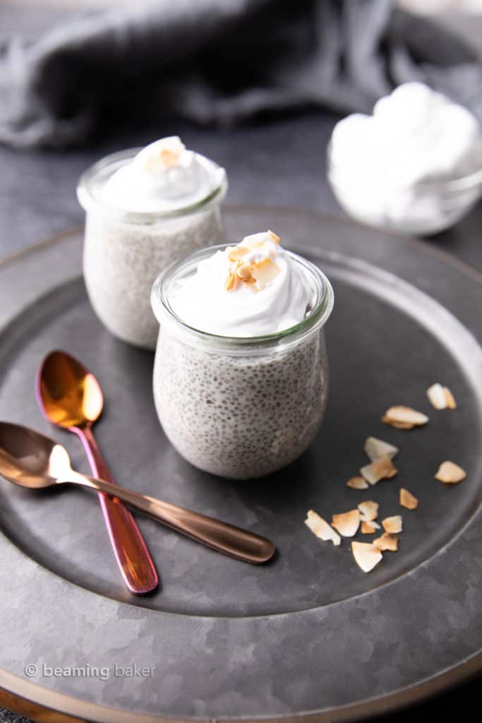 Coconut Chia Pudding Recipe - Beaming Baker
