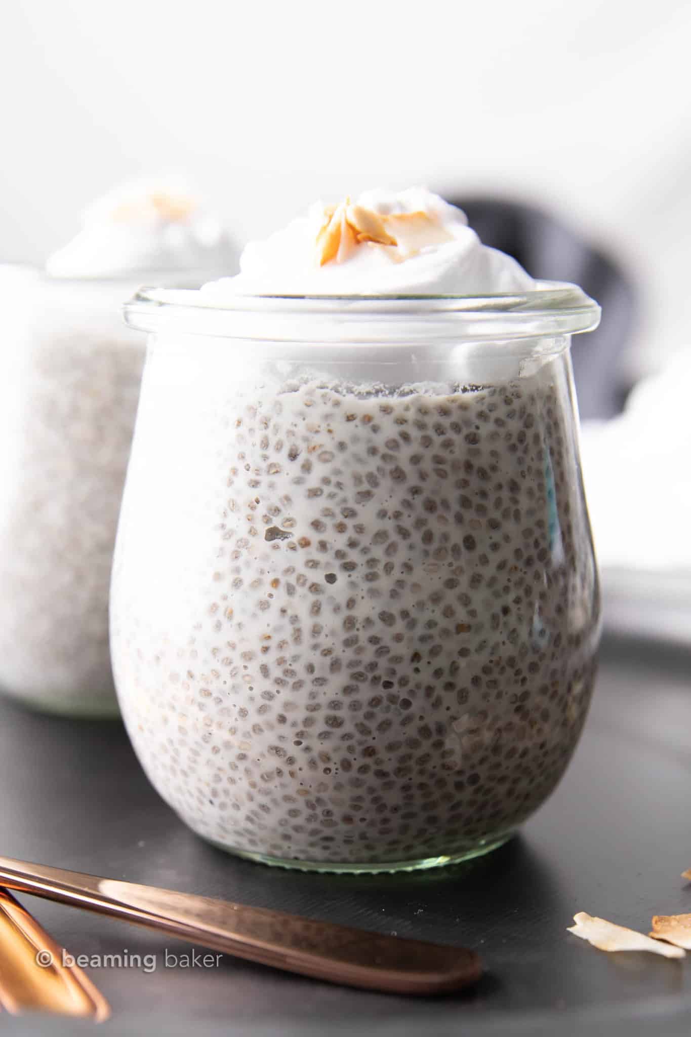 Coconut Chia Pudding - Beaming Baker