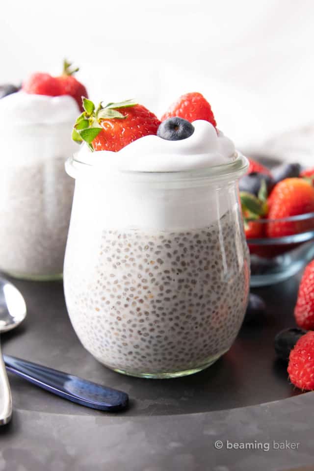 How to Make Chia Pudding – 3 ingredient - Beaming Baker