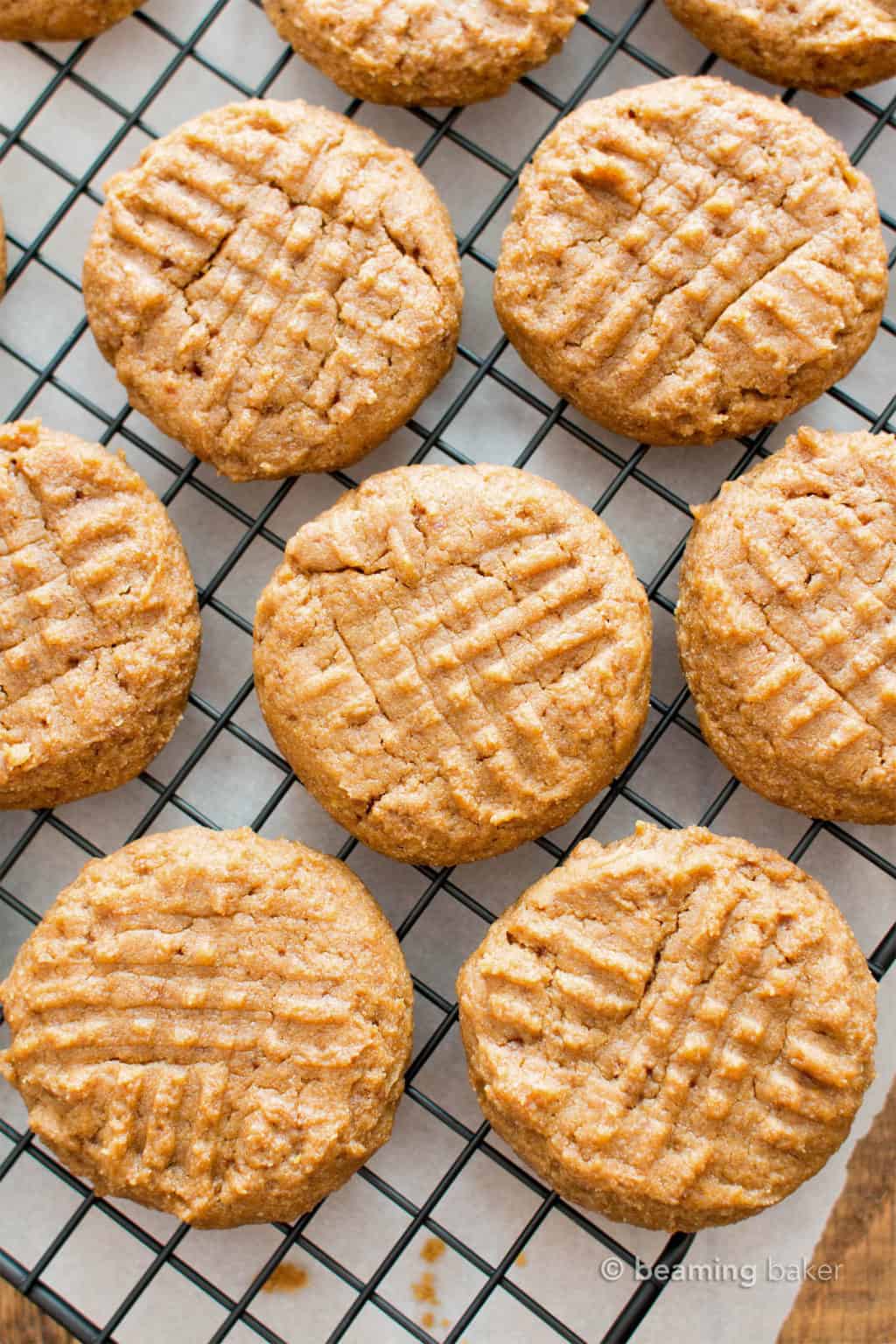 Gluten Free Peanut Butter Cookies - Beaming Baker