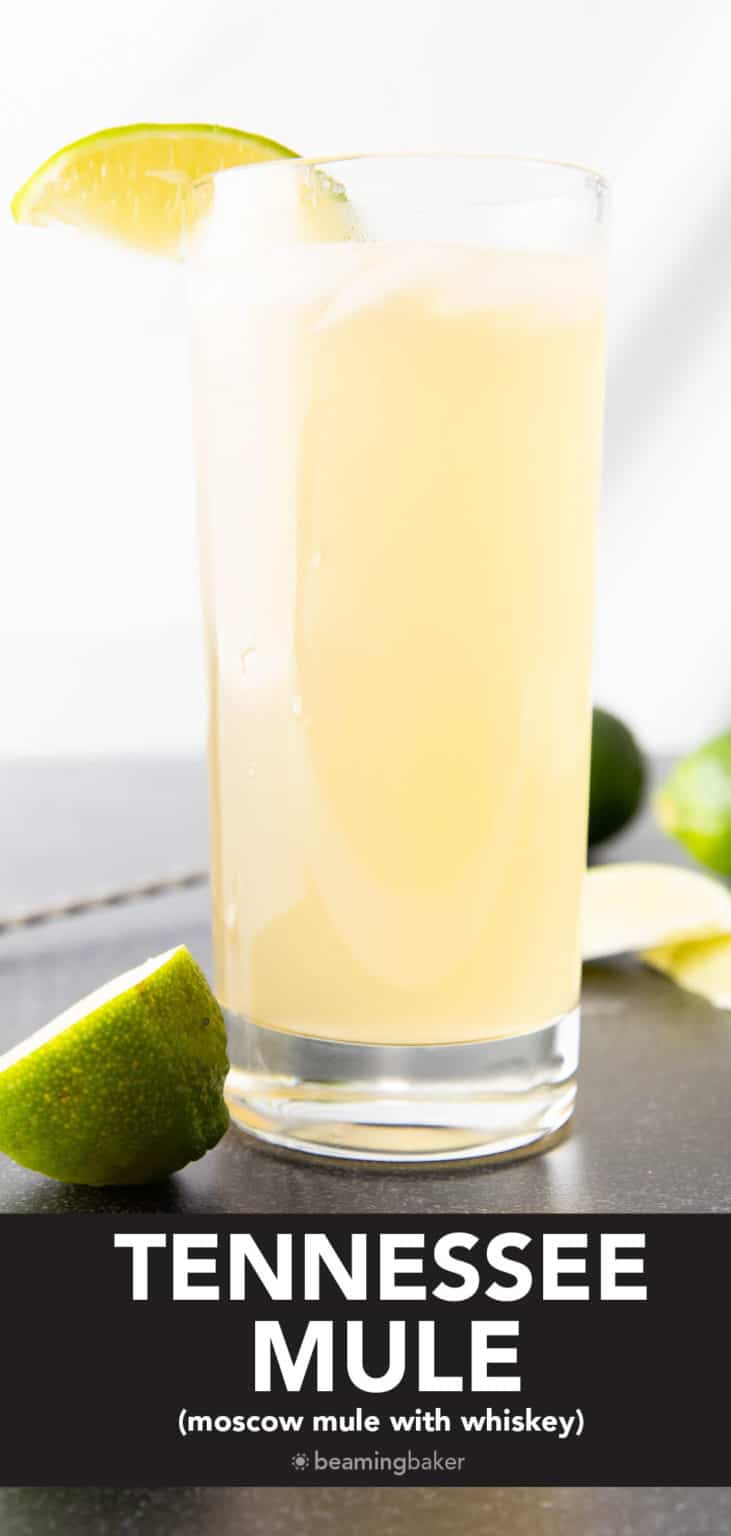 Tennessee Mule (aka Moscow Mule with Whiskey) - Beaming Baker
