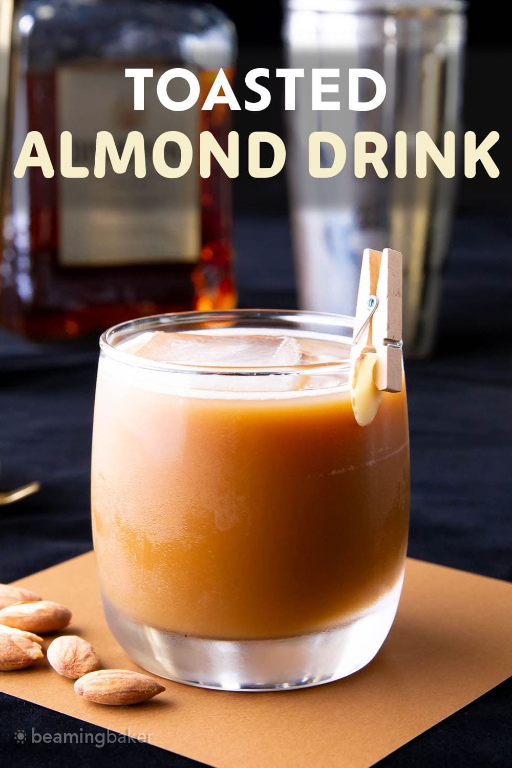 Toasted Almond Cocktail - Beaming Baker