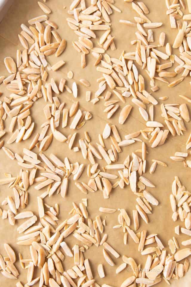 How to Toast Slivered Almonds - Beaming Baker