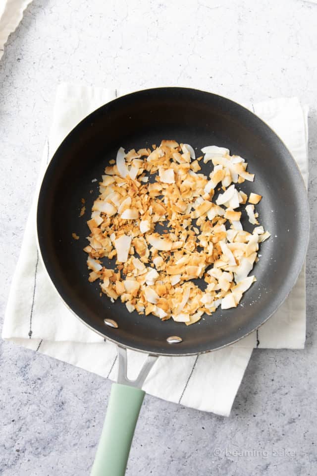 How To Toast Coconut (Easiest Way!) - Beaming Baker