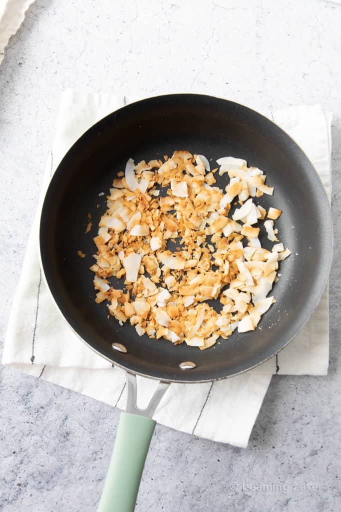 How To Toast Coconut (Easiest Way!) - Beaming Baker
