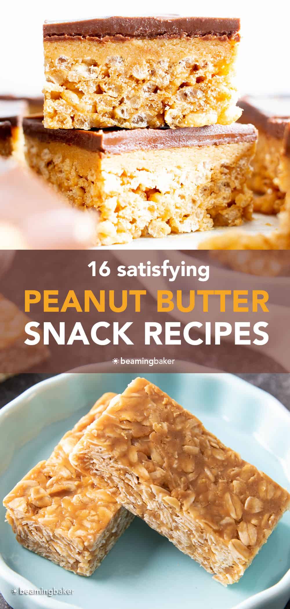 16 Satisfying Snacks with Peanut Butter - Beaming Baker