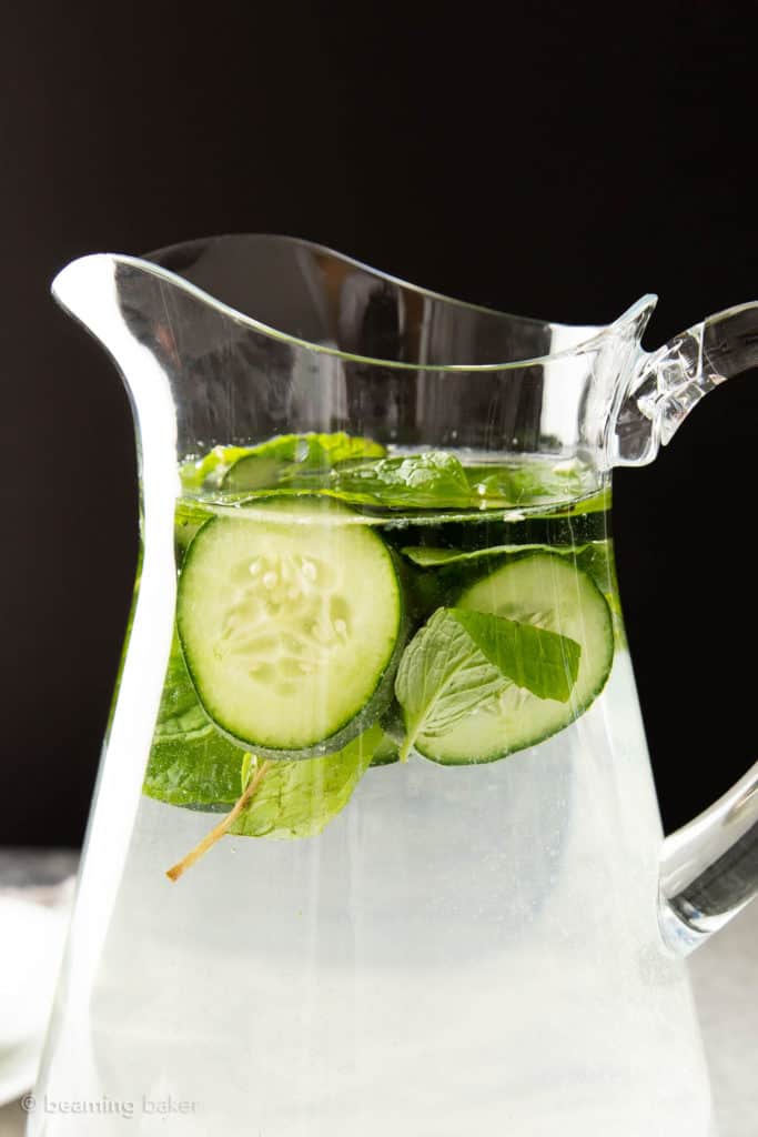 Cucumber Water Recipe - Beaming Baker