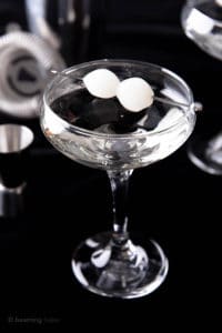 Gibson Cocktail Recipe - Beaming Baker