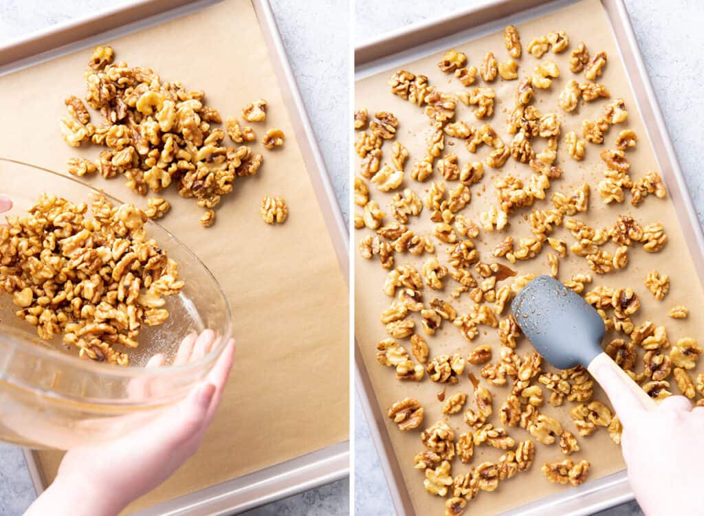 Candied Walnuts - Beaming Baker