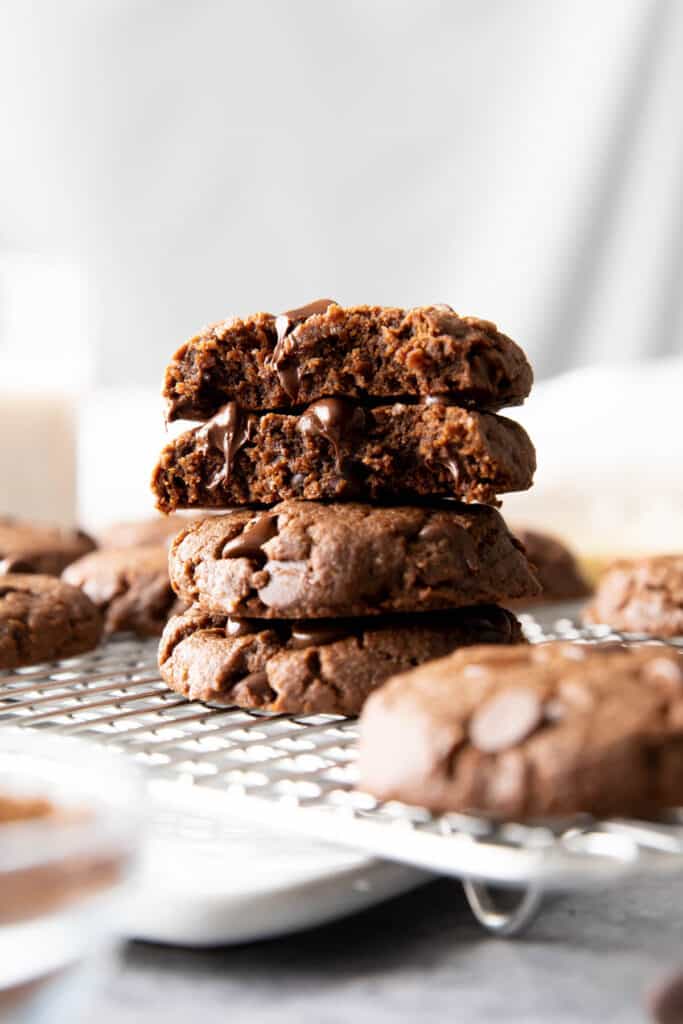 Dark Chocolate Cookies (Grain Free) - Beaming Baker