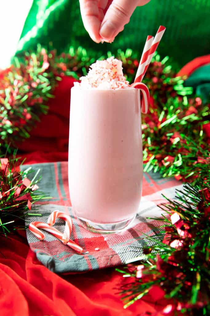 Peppermint Milkshake Recipe - Beaming Baker