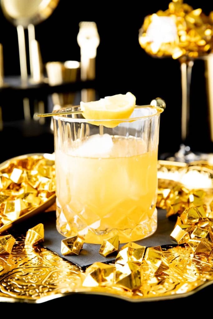 The Gold Rush Cocktail - Beaming Baker
