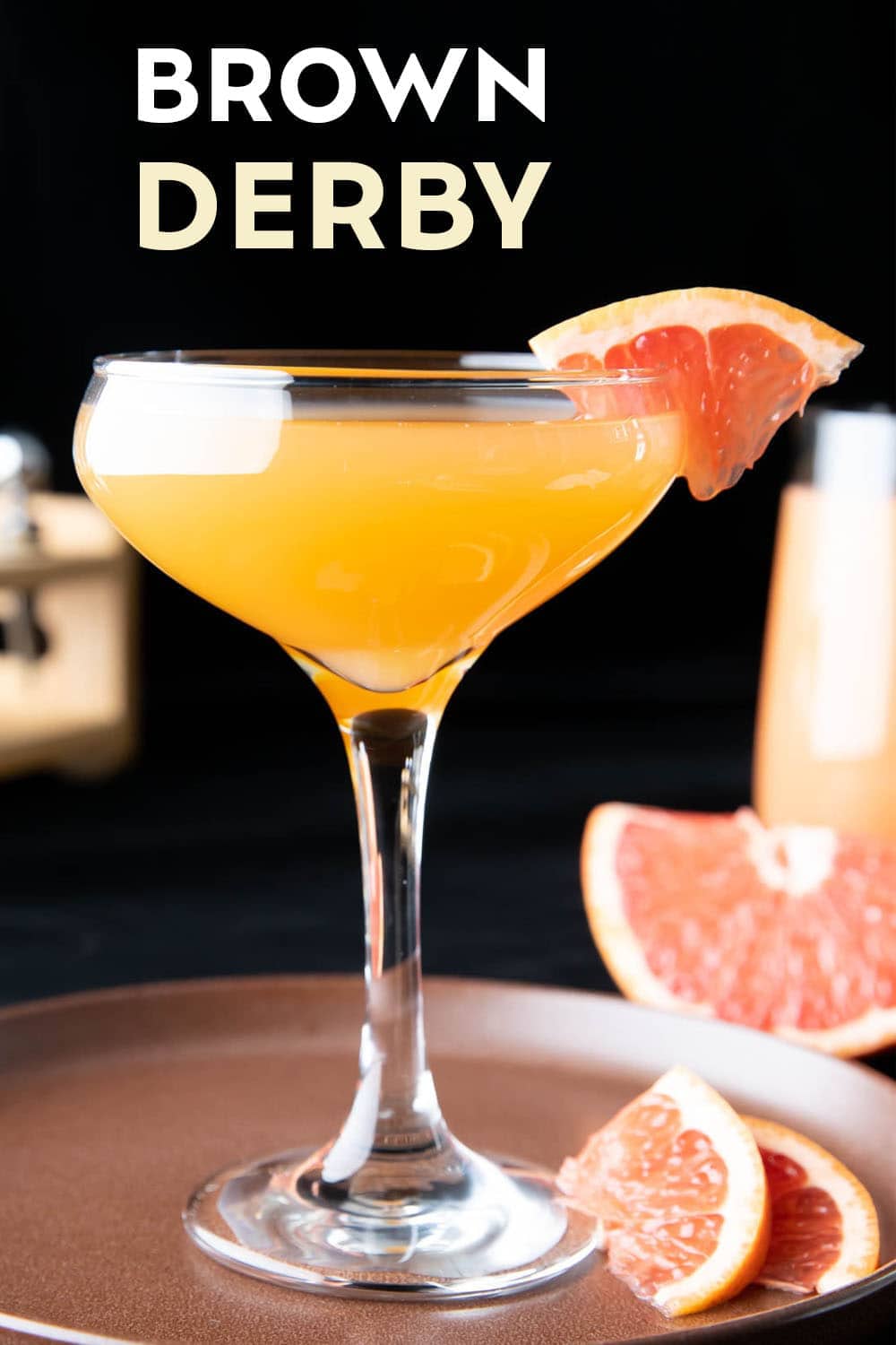 BEST Brown Derby Cocktail Recipe - Beaming Baker