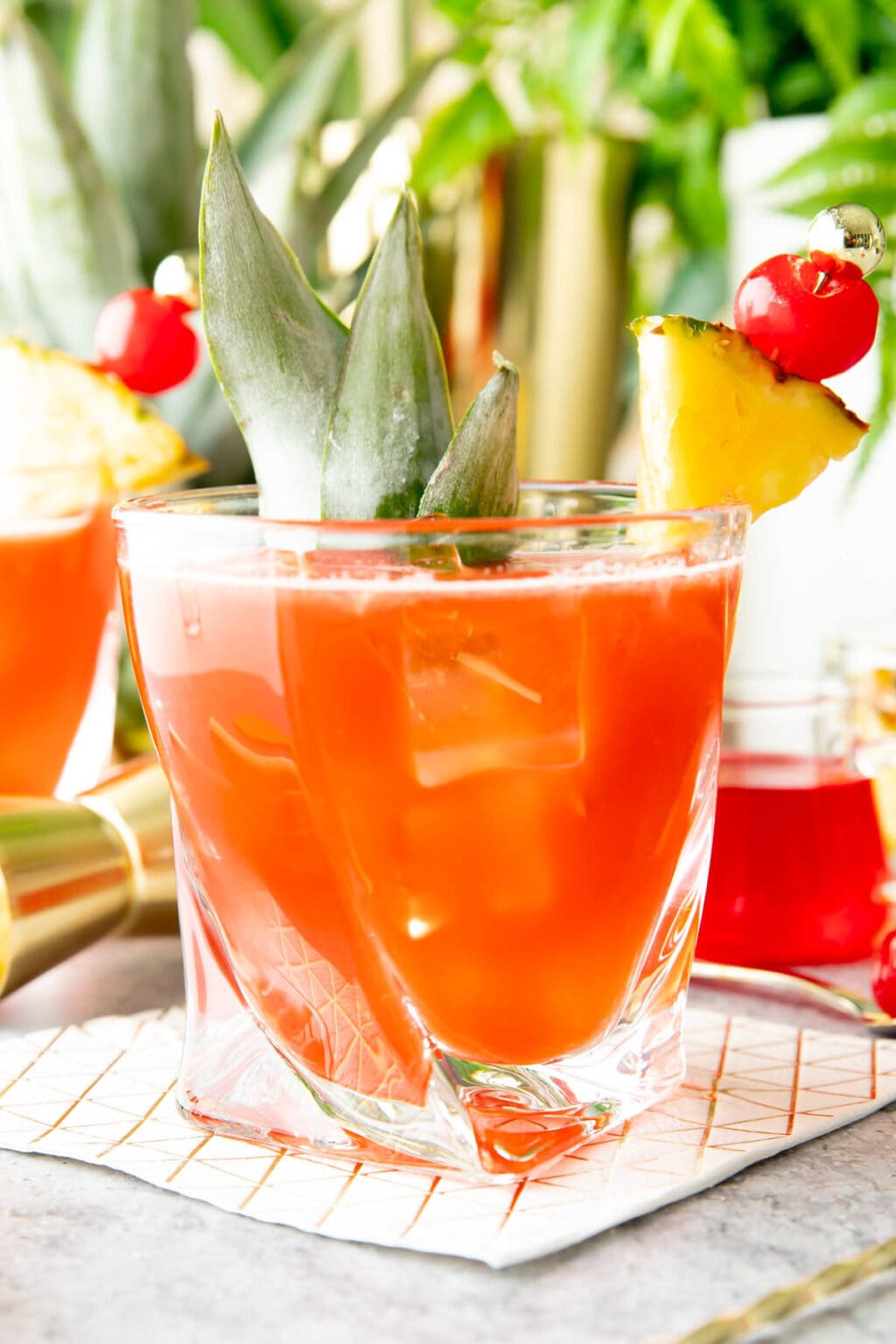 Jungle Bird Cocktail - Beaming Baker