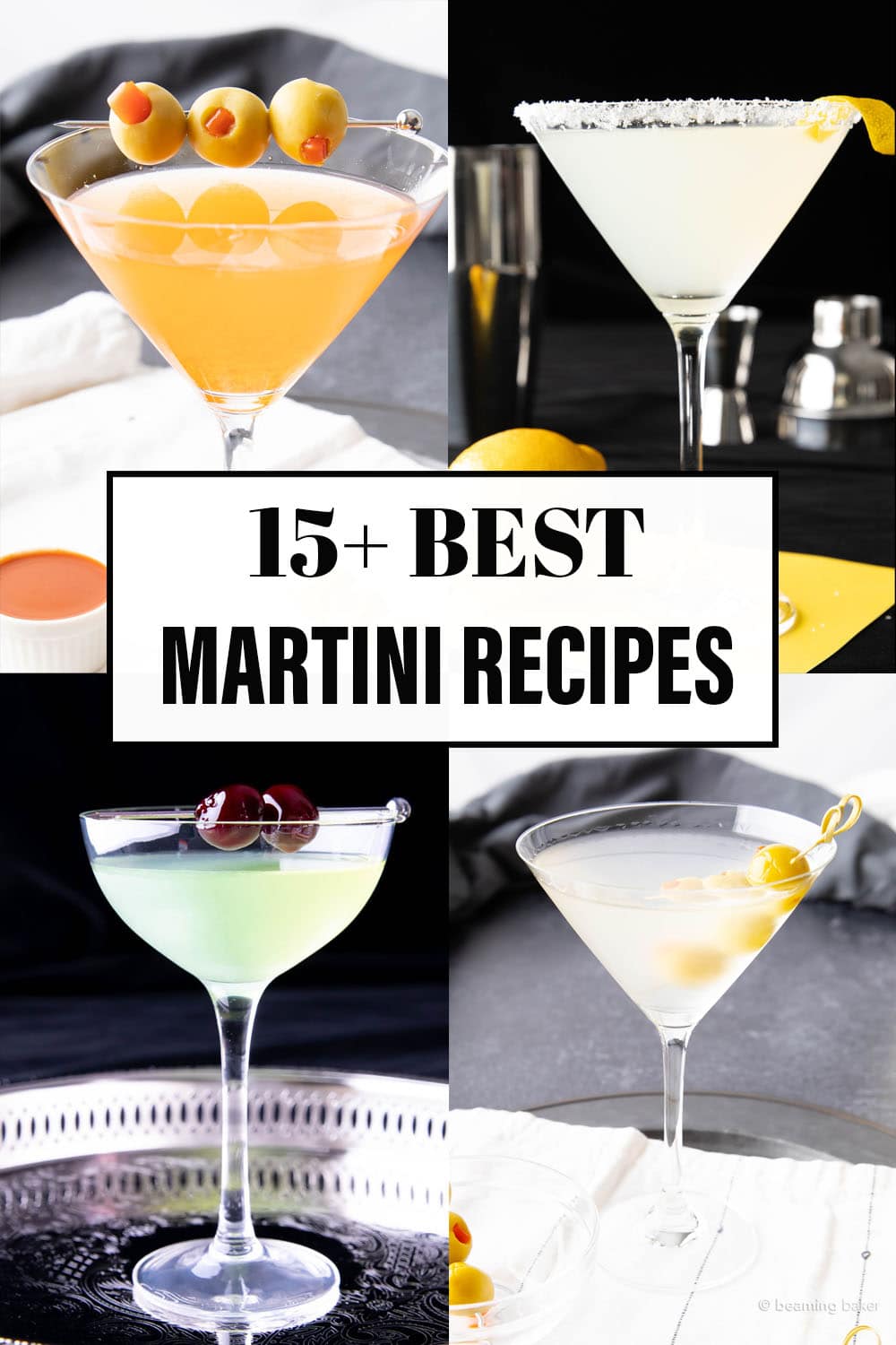 15+ Best Martini Recipes - Beaming Baker