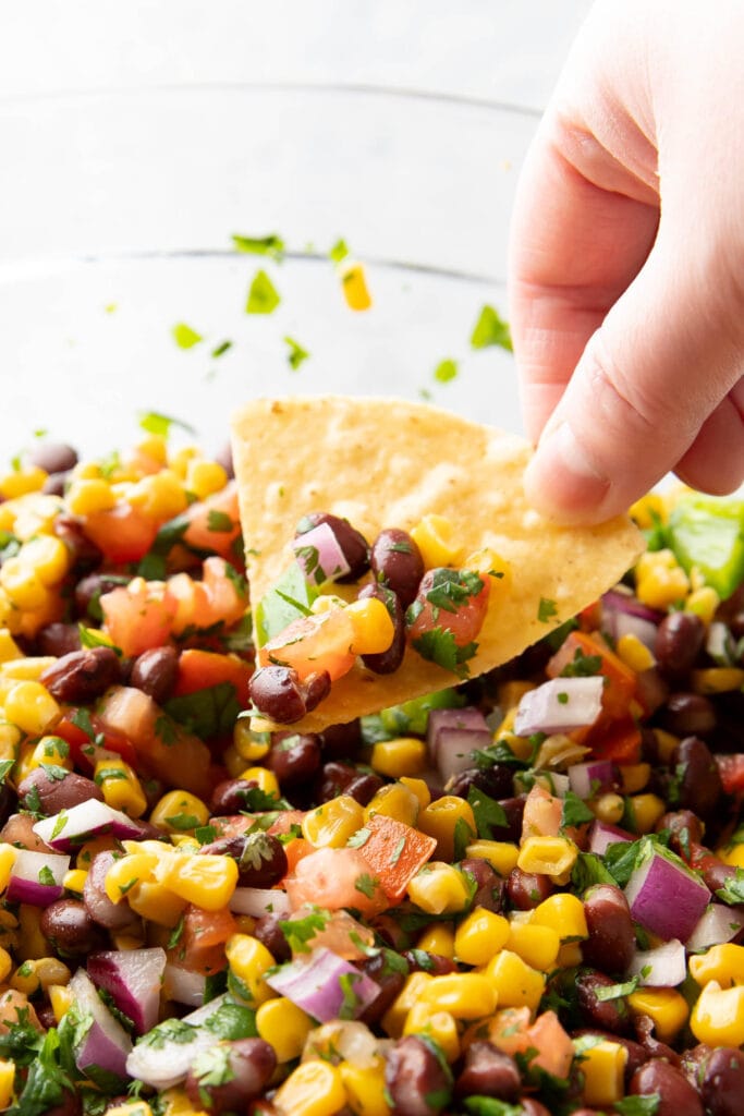 Black Bean and Corn Salsa - Beaming Baker