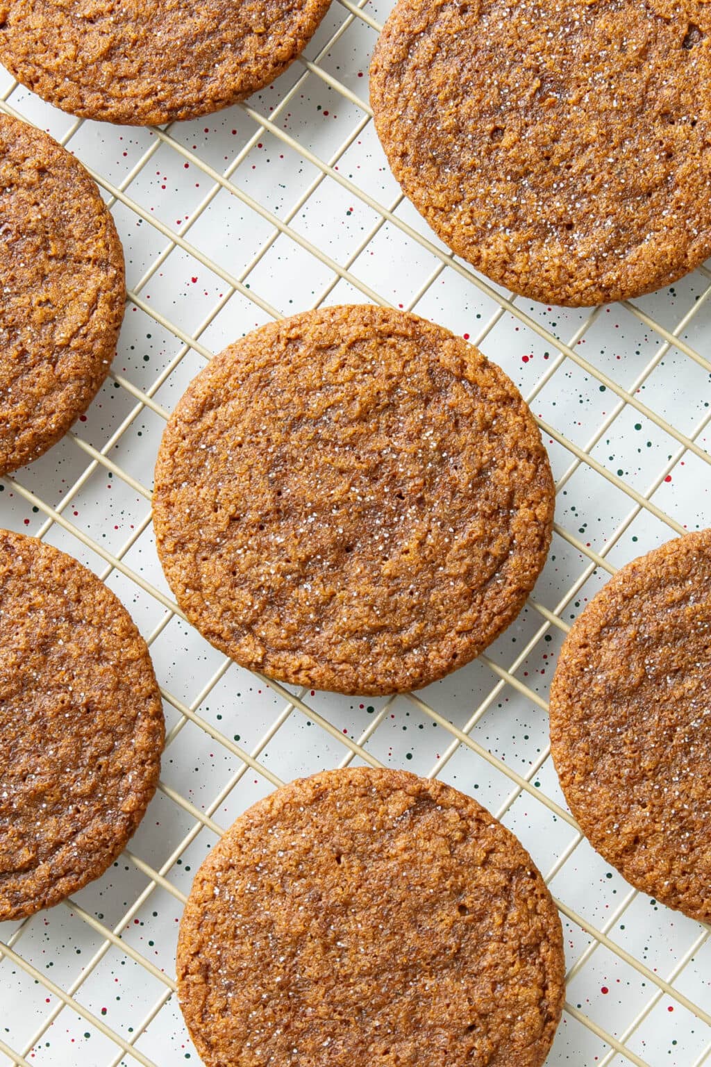 The Best Crispy Gingersnap Cookies Recipe! - Beaming Baker