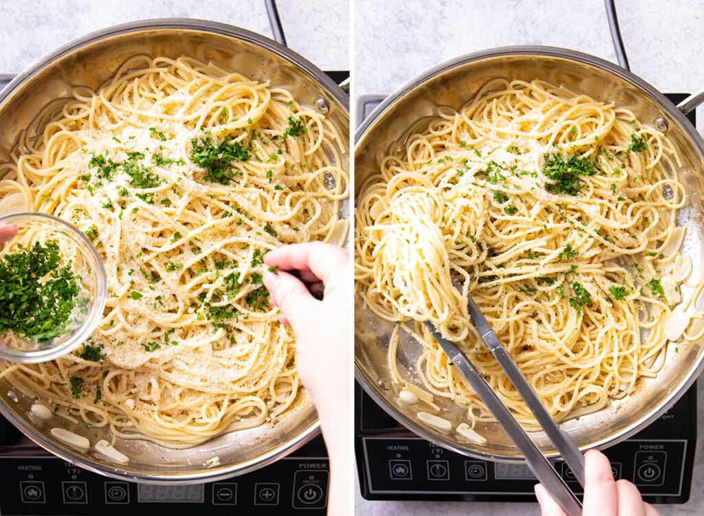 Best Garlic Butter Pasta Recipe - Beaming Baker
