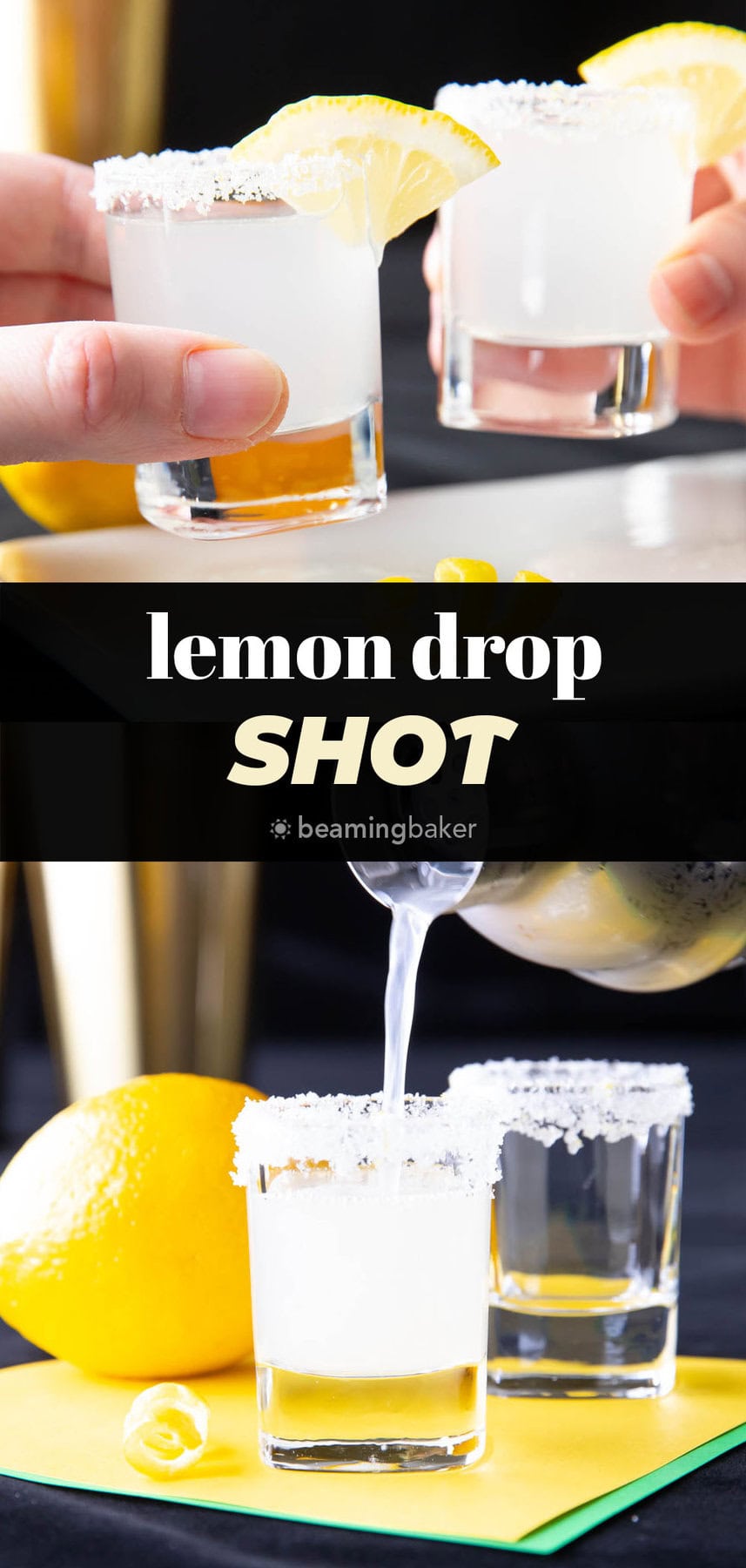 Lemon Drop Shot - Beaming Baker