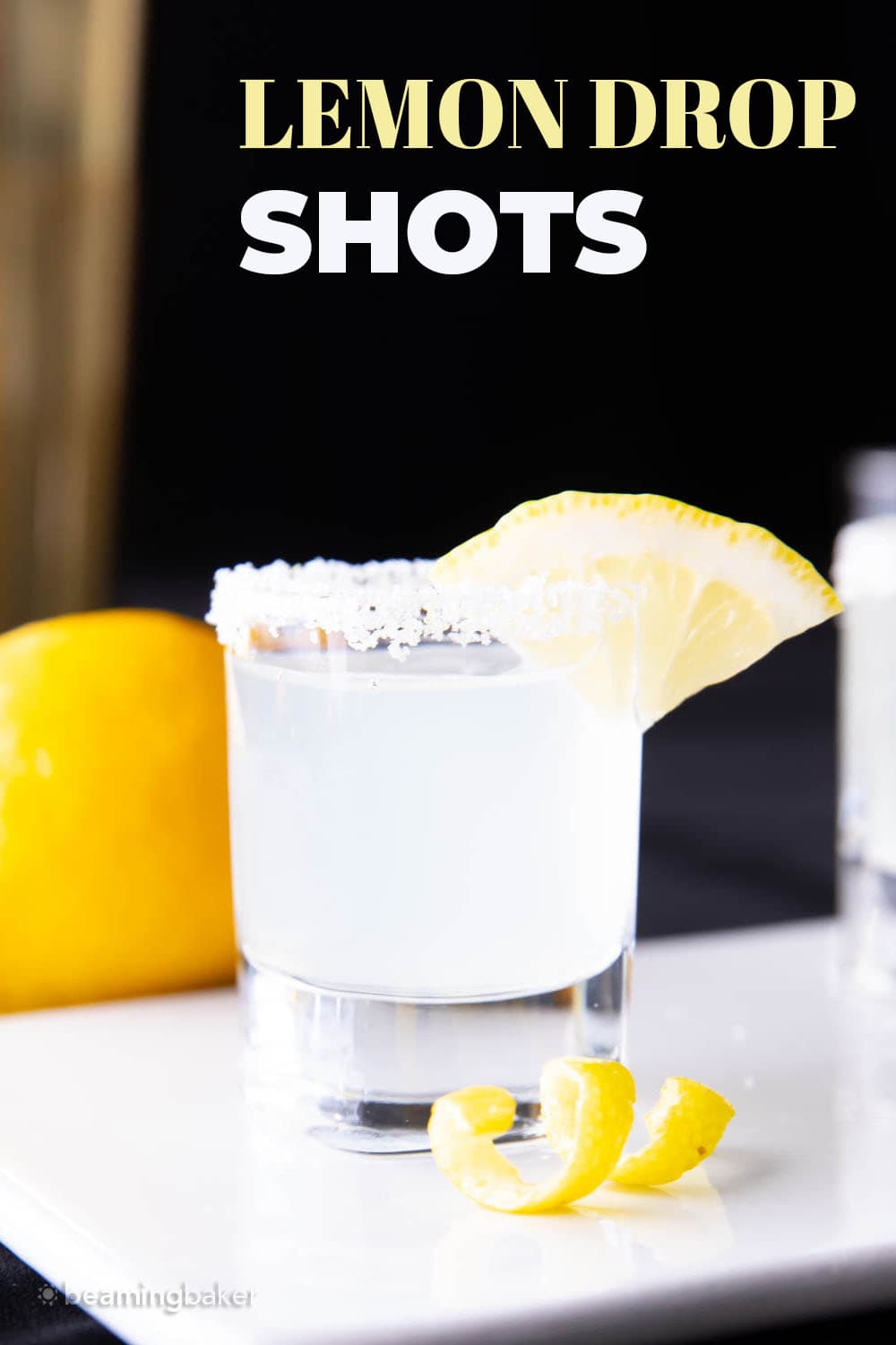Lemon Drop Shot - Beaming Baker