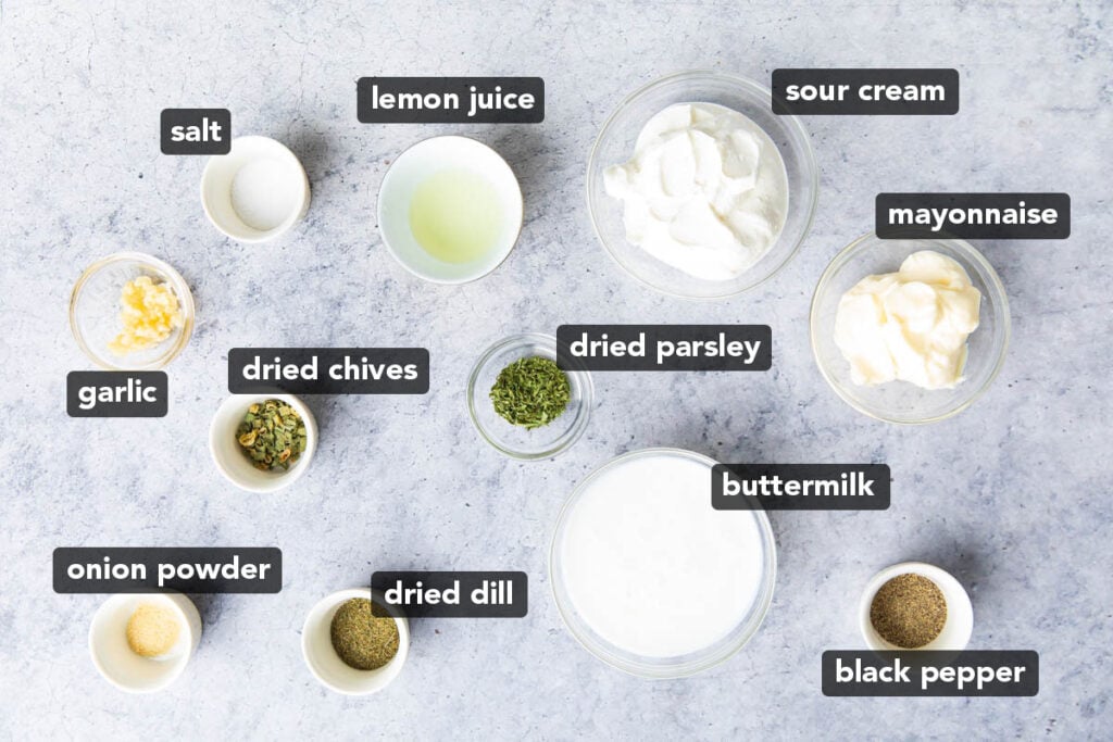 Homemade Ranch Dressing Recipe - Beaming Baker