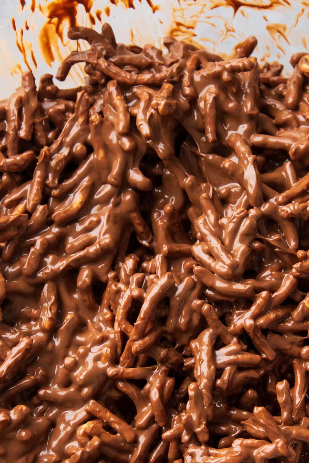 3 Ingredient Haystack Cookies with Chow Mein Noodles - Beaming Baker