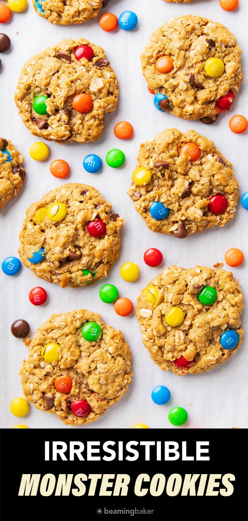 Ultimate Monster Cookies Recipe {Best 'n Easy} - Beaming Baker