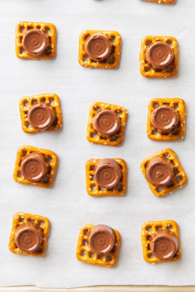 Rolo Pretzel Bites - Beaming Baker