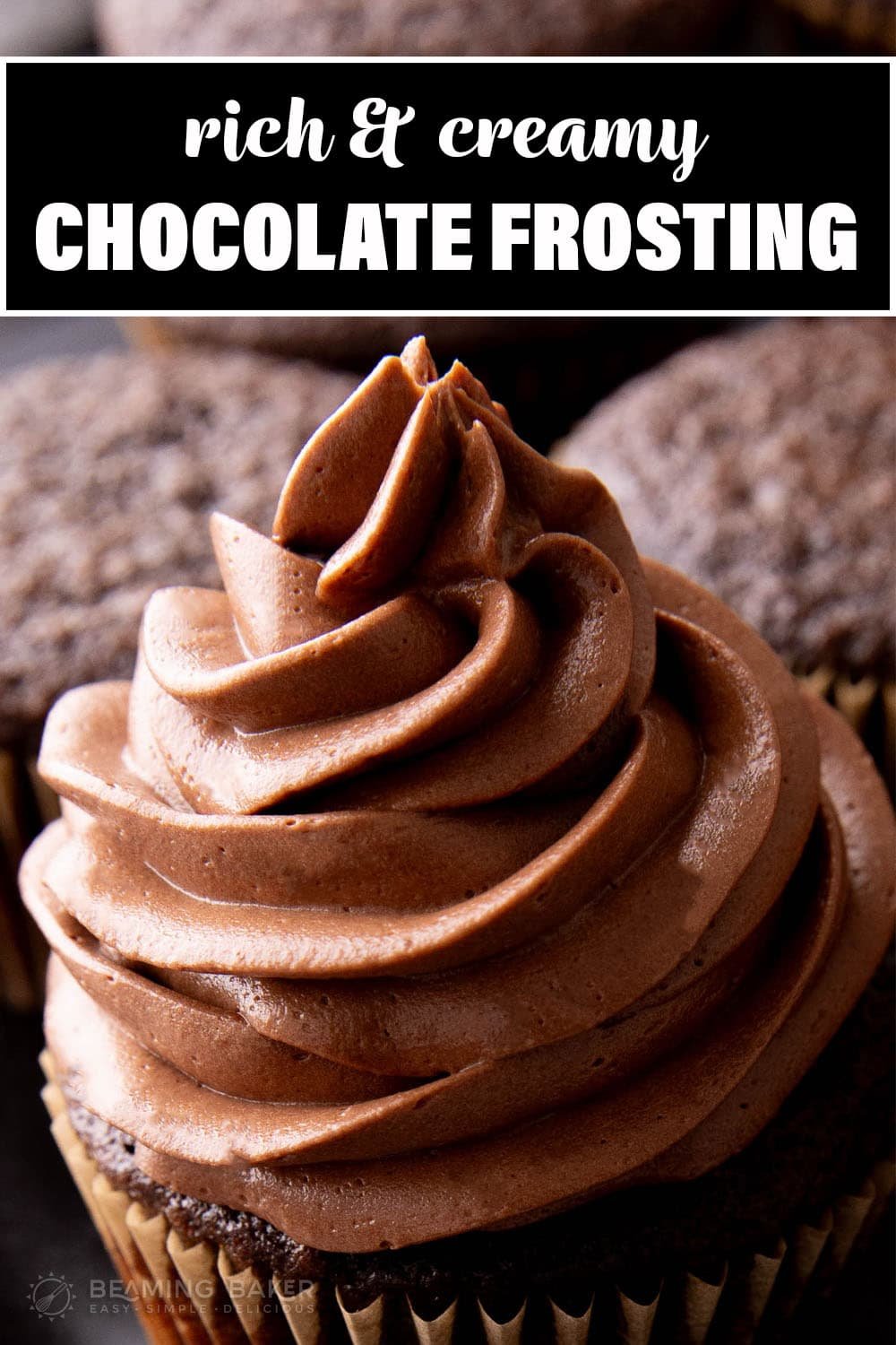 Creamy Chocolate Buttercream Frosting Recipe - Beaming Baker