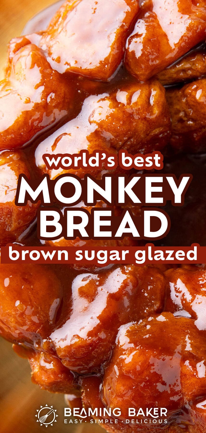 Monkey Bread with Biscuits - Easy Recipe - Beaming Baker