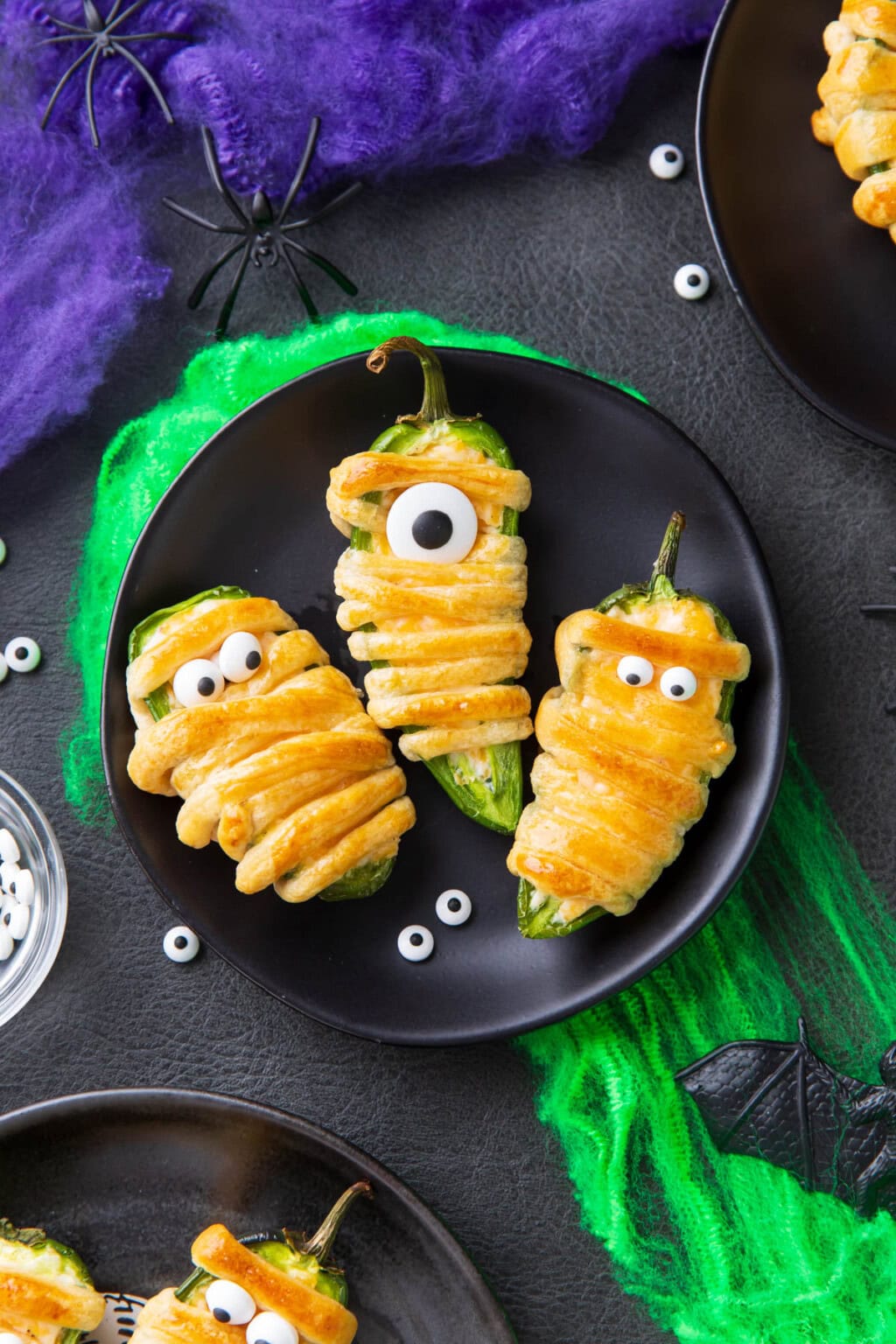 Mummy Jalapeno Poppers - Beaming Baker