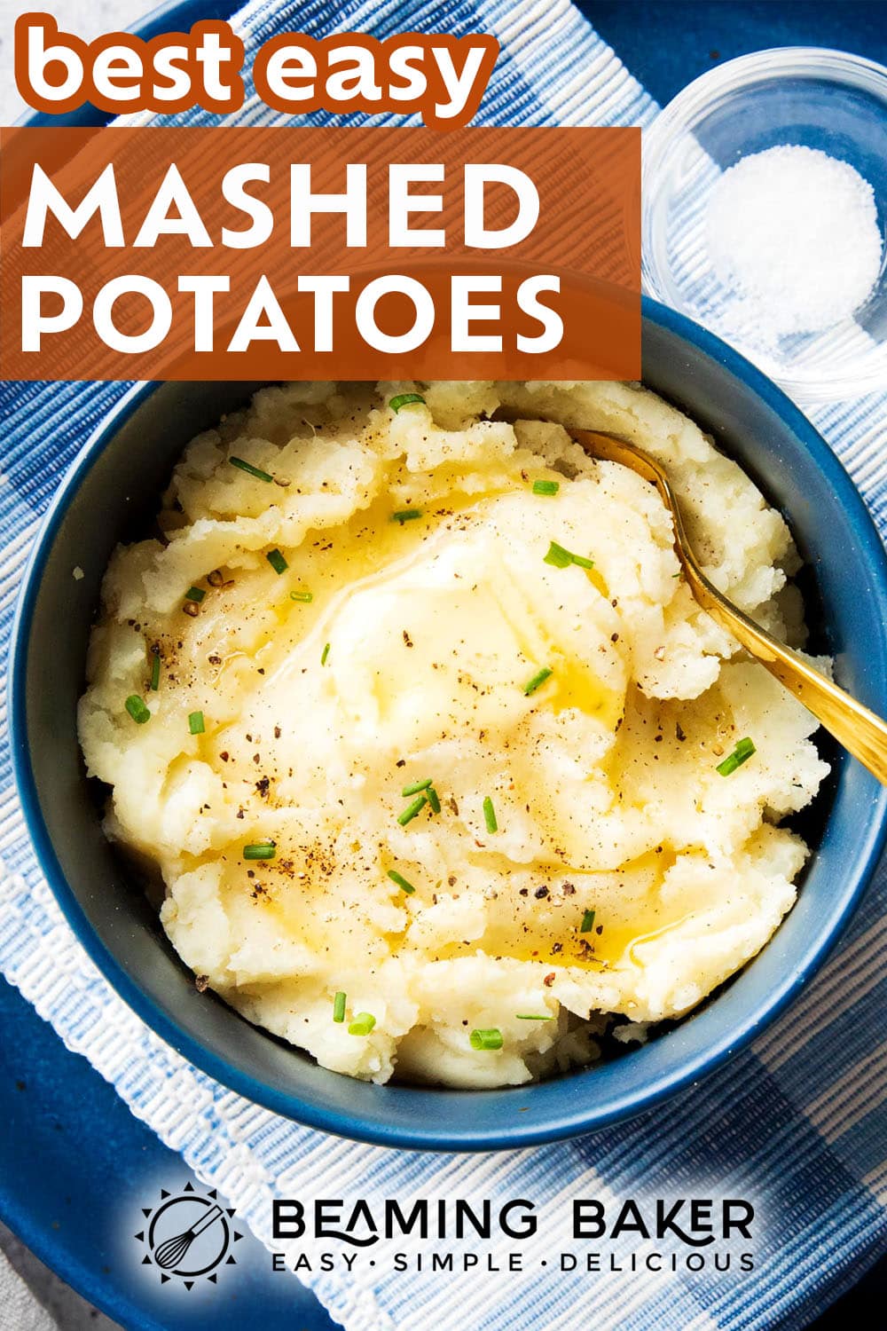 Quick & Easy Mashed Potatoes - Beaming Baker