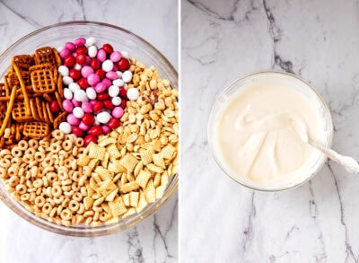 Valentines Chex Mix - Beaming Baker